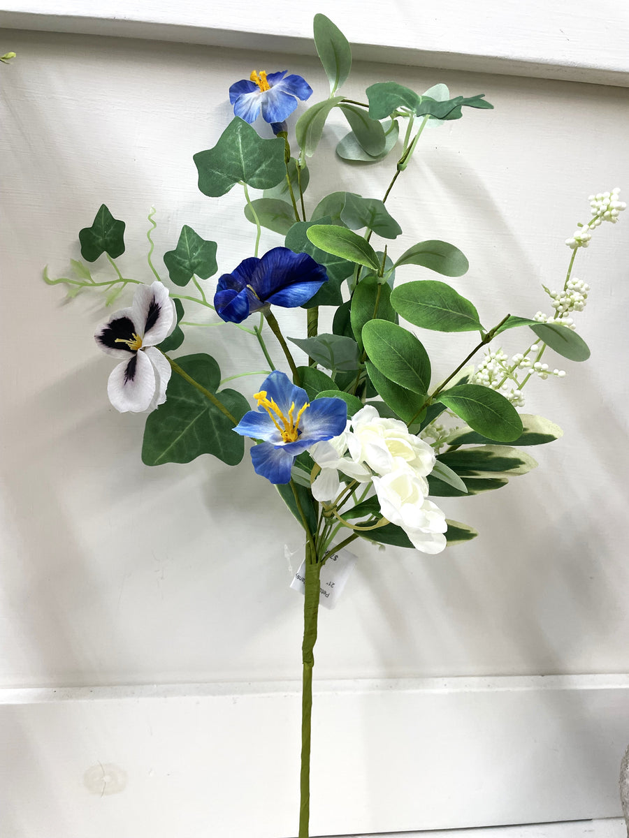 Petunia & Pansy Spray – Jentrie Home Decor Store