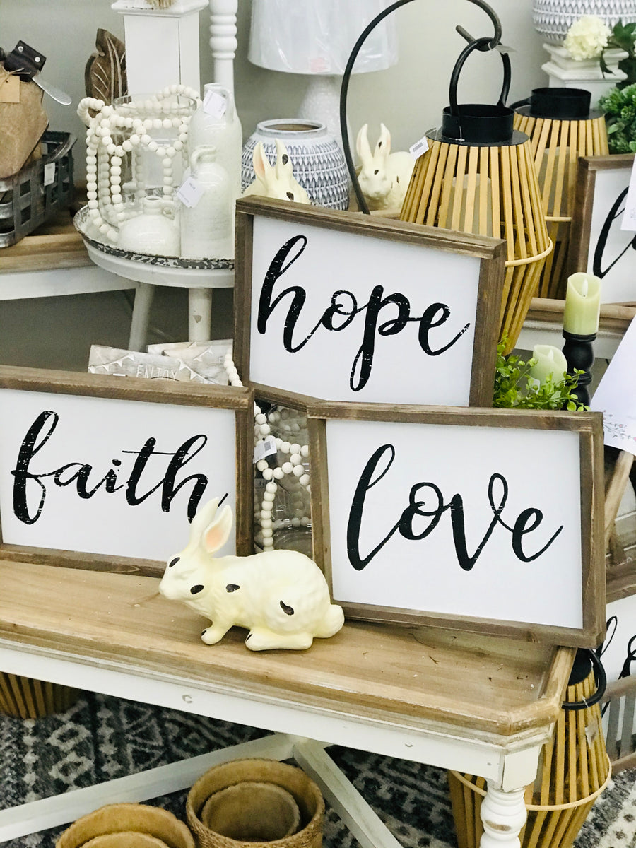 Wooded Box Frame Wall Decor – Jentrie Home Decor Store